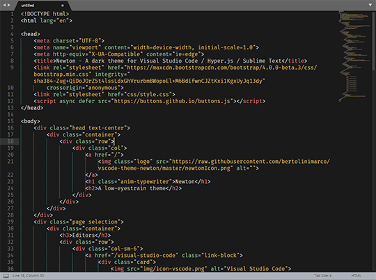 A Low Eyestrain Dark Theme For Your Favourite Editor Or Terminal 